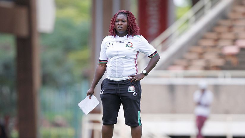 First female coach in Kenyan top tier asks critics to judge her through ...