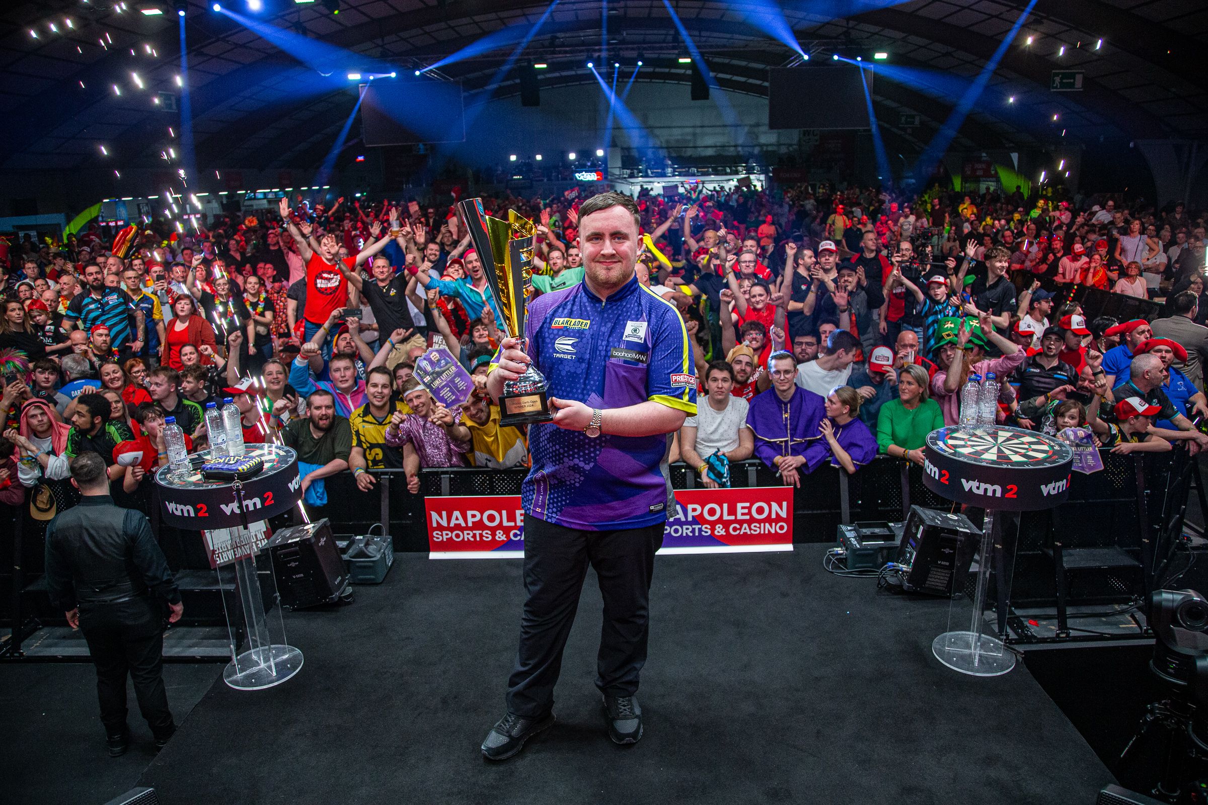 Nine-Dart Luke Littler Continues to Make History on European Tour Debut
