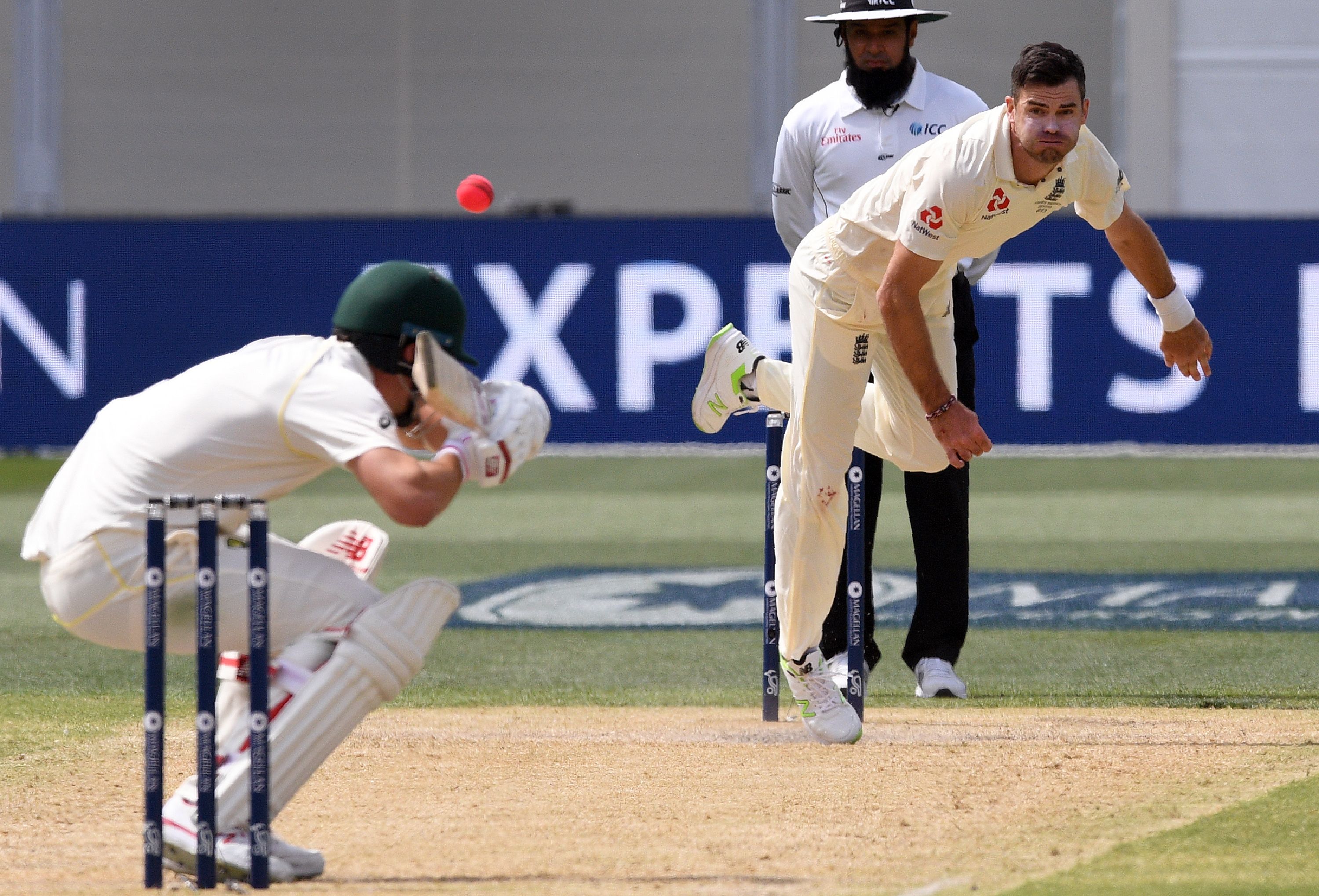 James Anderson Bowling Speed