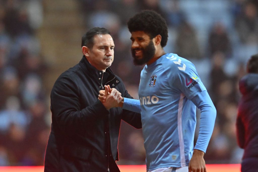 Exclusive: Coventry's Ellis Simms Heaps Praise on Boss Frank Lampard